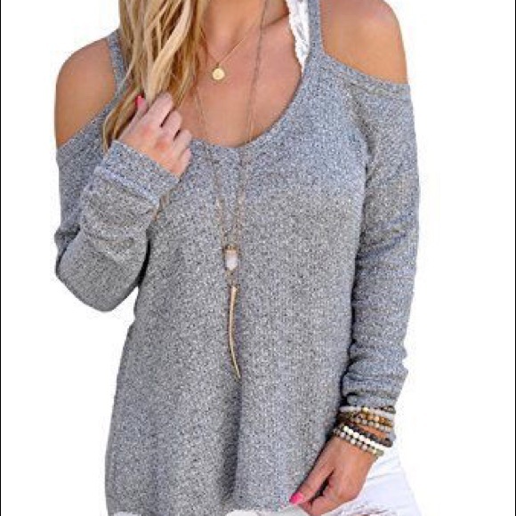 Zara | Tops | Zara Cut Out Shoulder Top | Poshmark